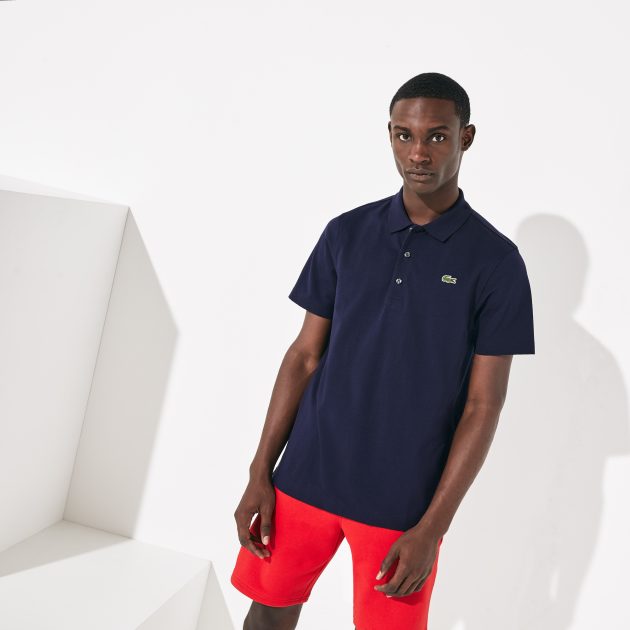 Lacoste Men's Classic Fit Polo Shirt - Navy | Wigmore Sports