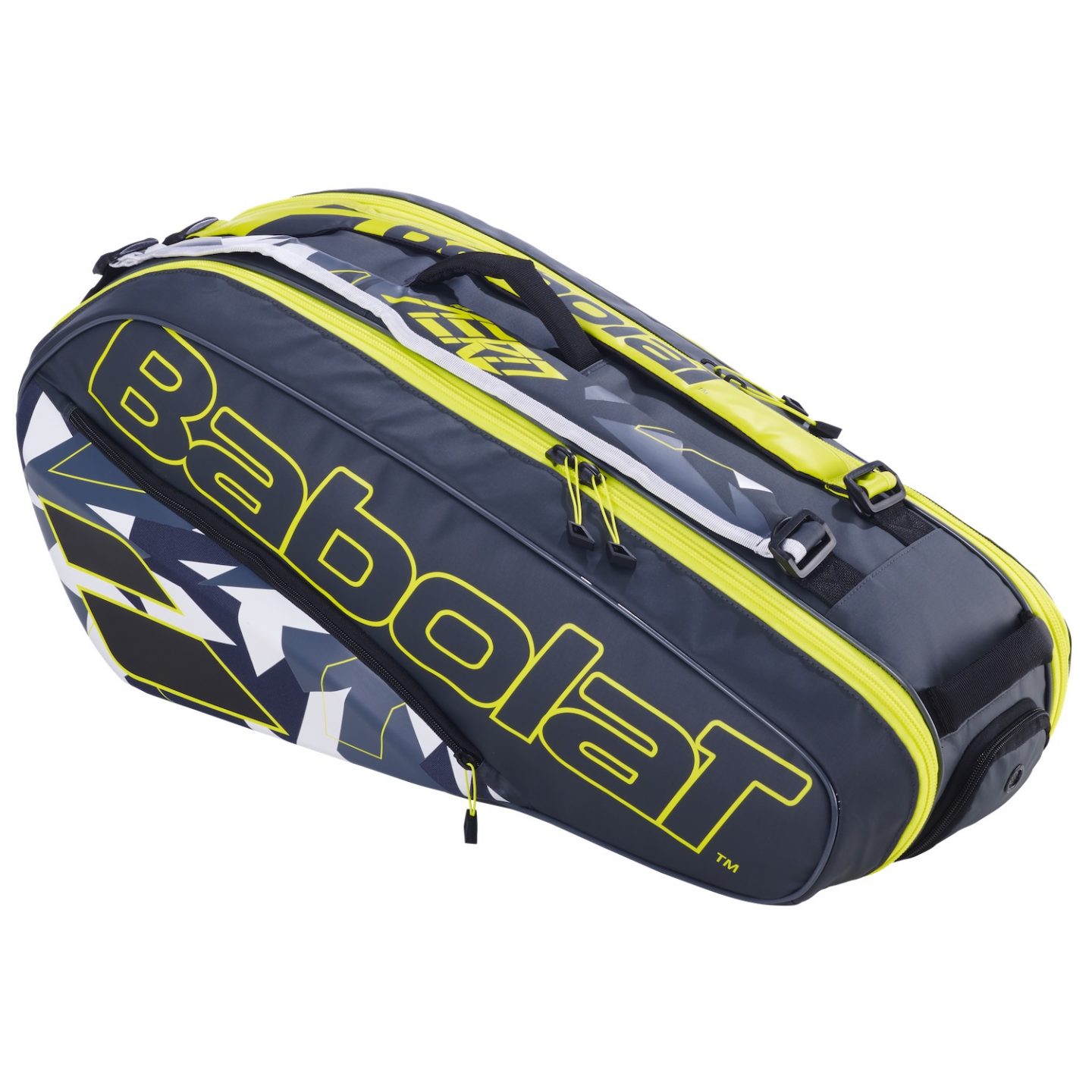 Babolat Pure Aero Backpack - Grey/Yellow/White » Wigmore Sports